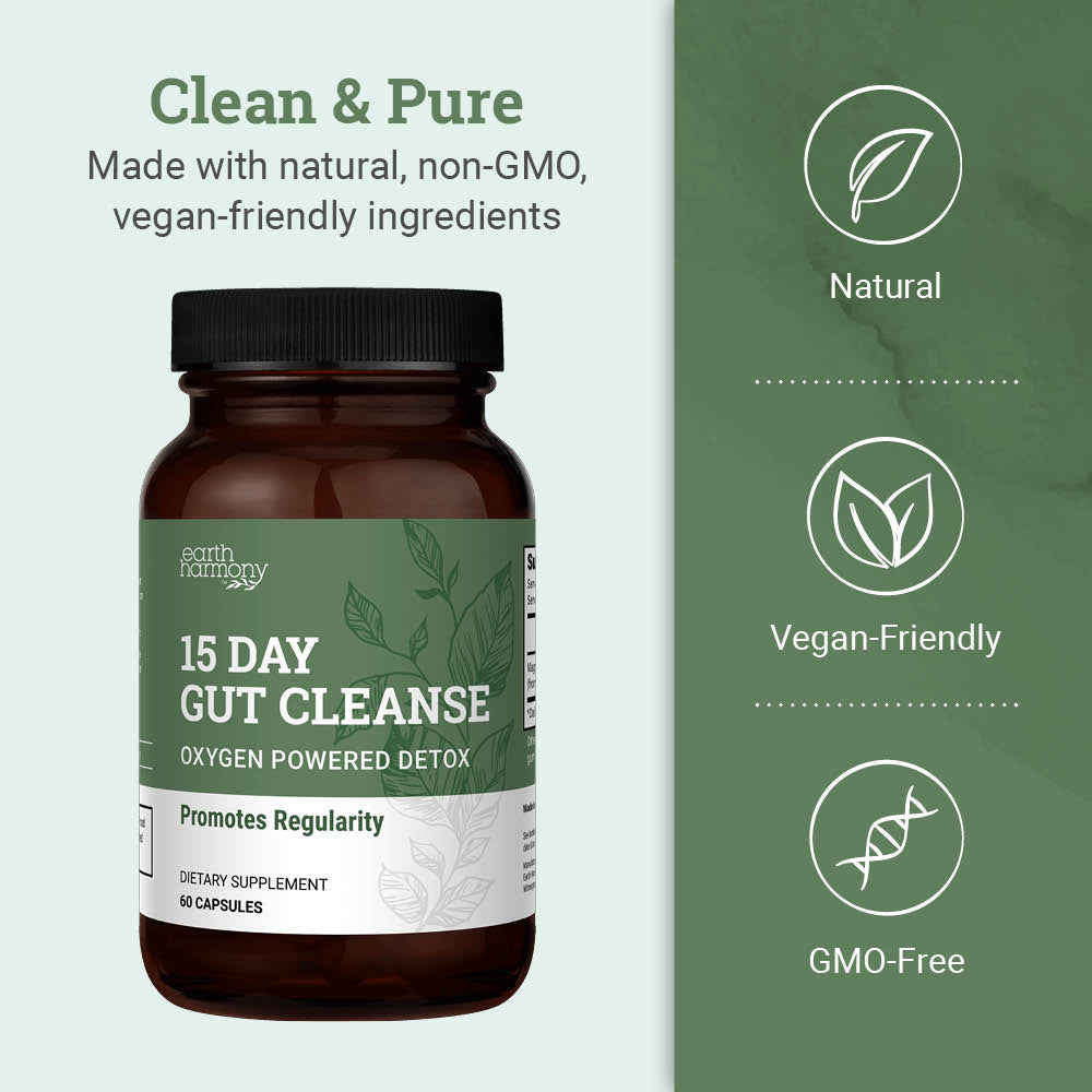 15-Day Oxygen Gut Cleanse – Earth Harmony