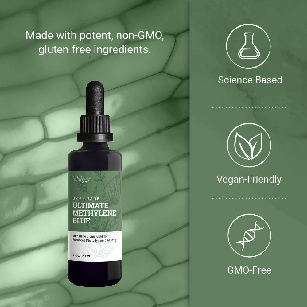 Methylene Blue Supplement - Pharma Grade – Earth Harmony Retail