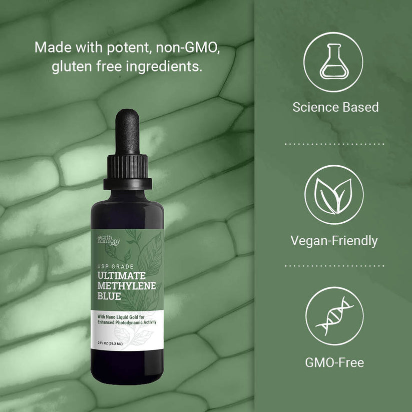 Methylene Blue Supplement - Pharma Grade – Earth Harmony Retail
